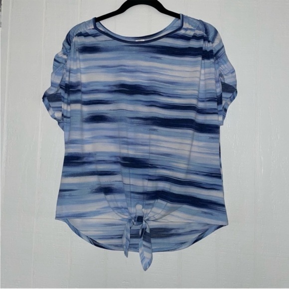 Perceptions | Tops | Nwt Perseption Concept Women Tie Dye Tie Front Top ...